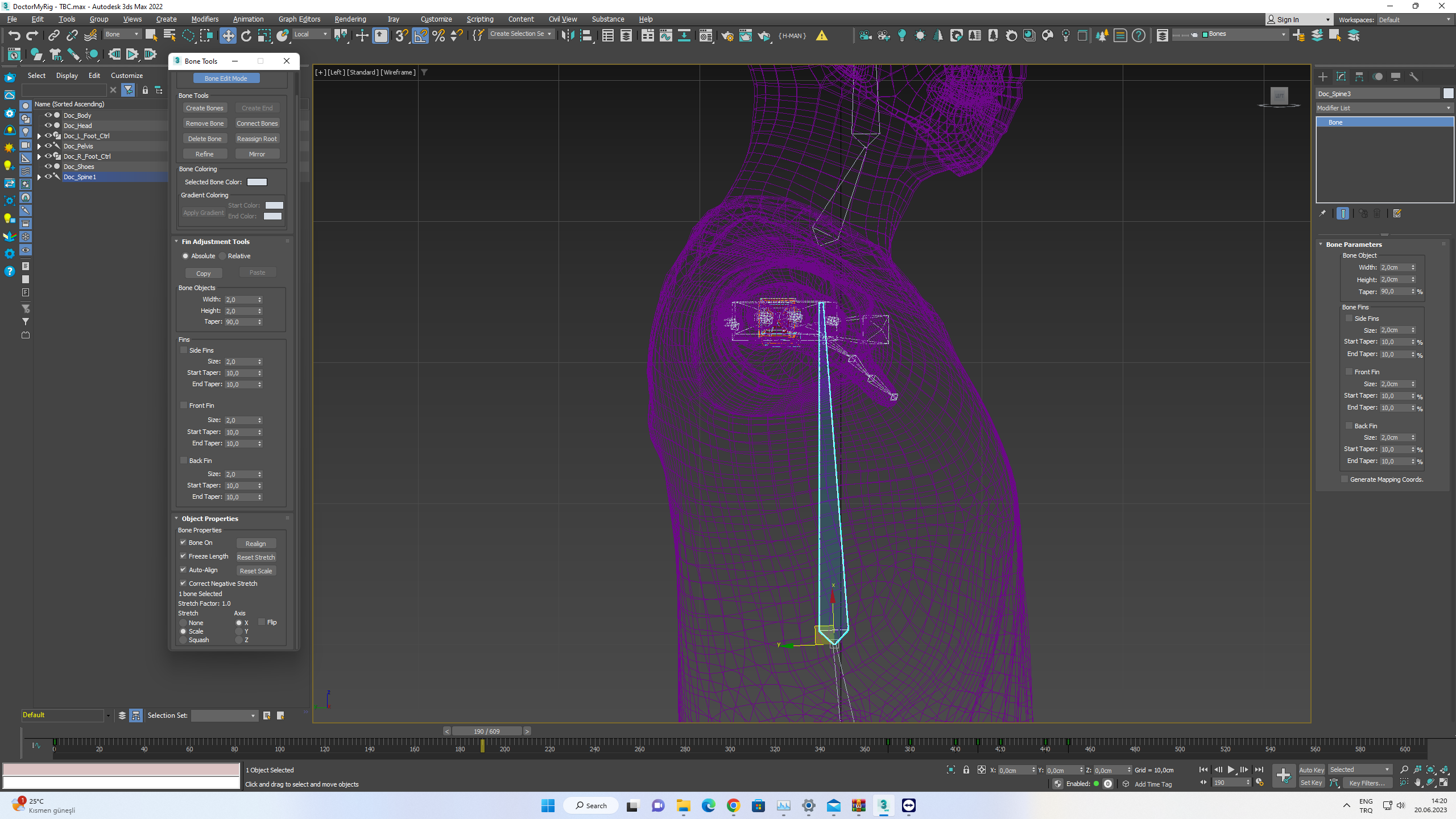 Reset Stretch Shortens My Spine3 - Autodesk Community