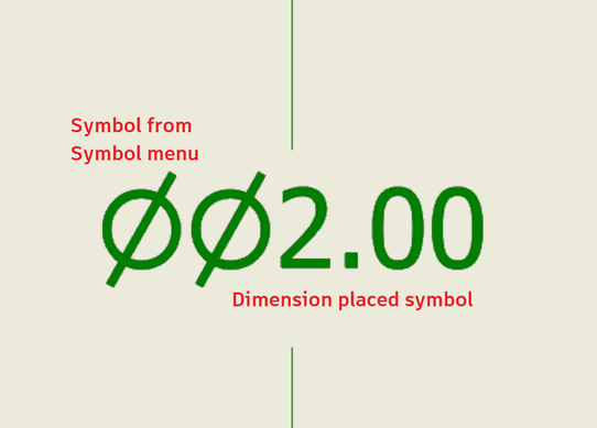 Diameter symbol Ø - Autodesk Community