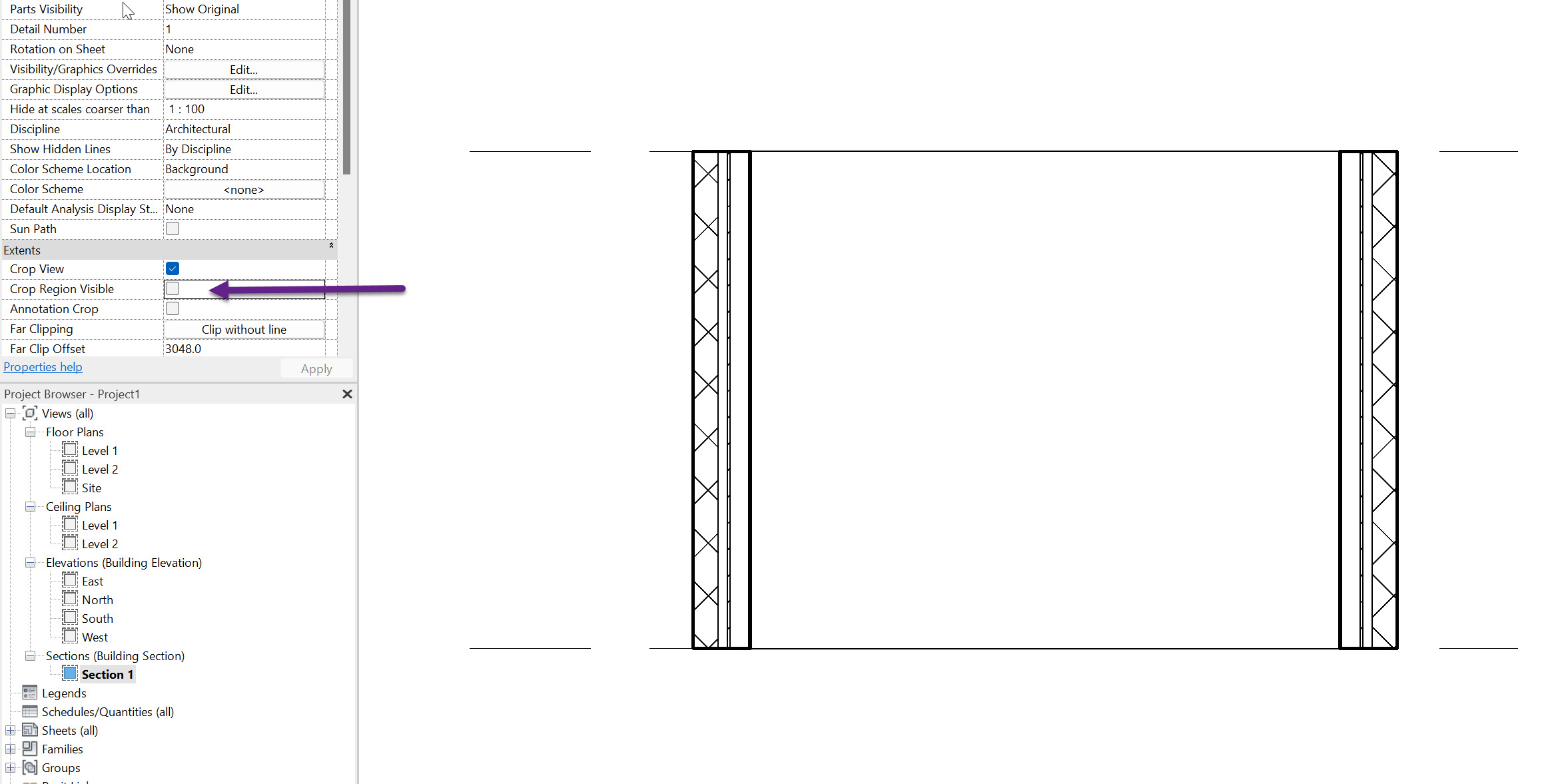 Solved: Crop Region disappears while using a view template - Autodesk ...