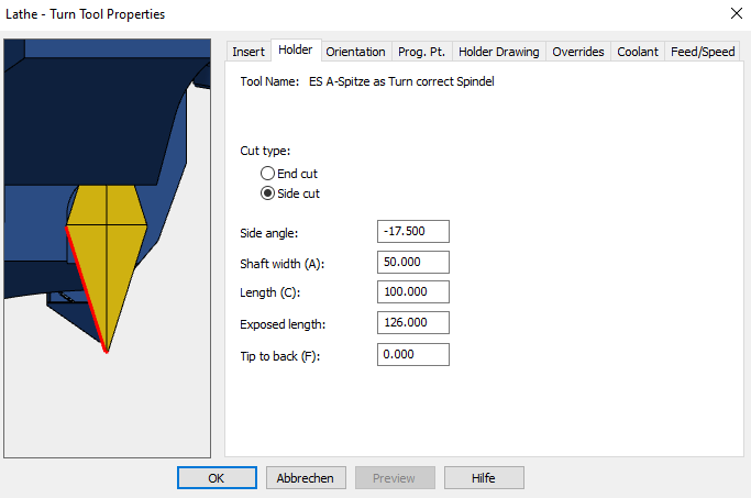 Tool location in Machine Design incorrect for asymetrical tools (Turn/Milling) - Autodesk Community