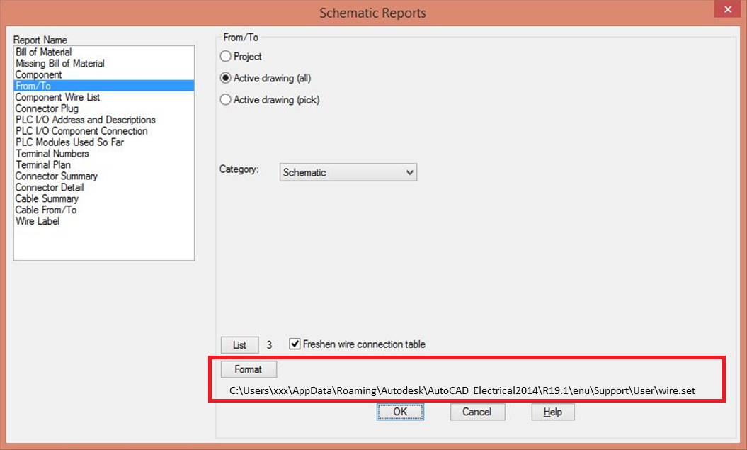 Saving Report Formats - Autodesk Community