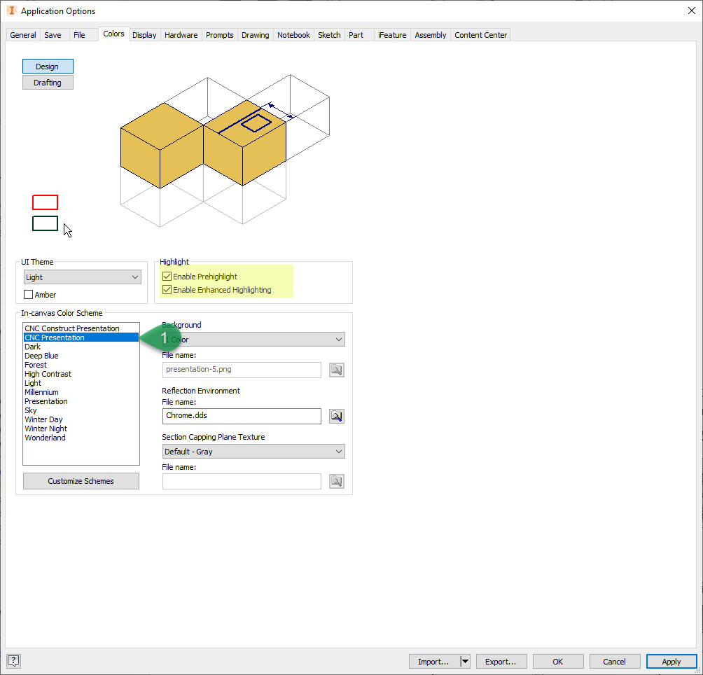 Solved: Inventor selection colour, transparent - Autodesk Community