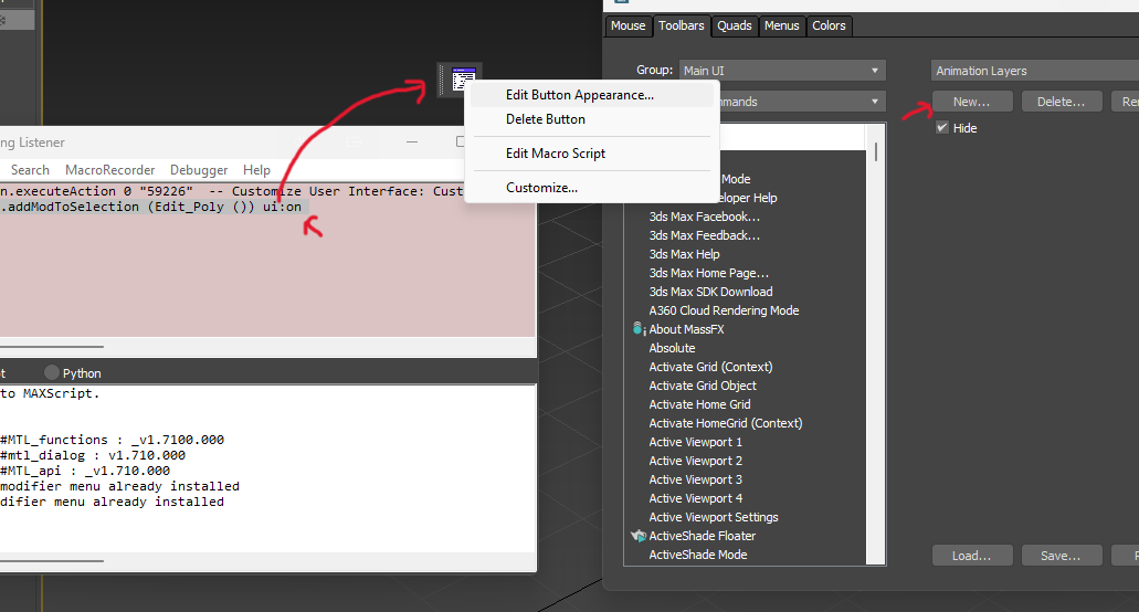 Moving Buttons in Modifier Sets - Autodesk Community
