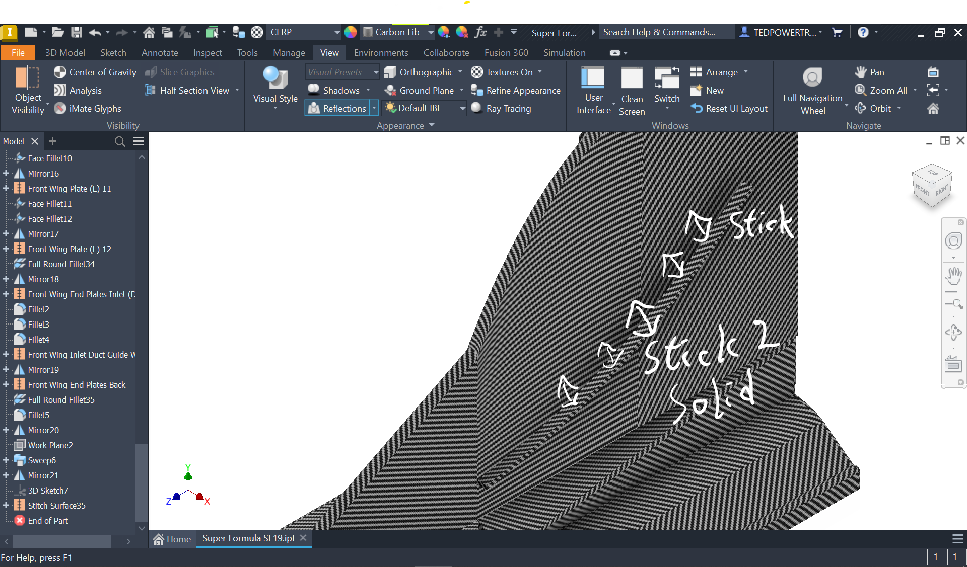 Solved: Stick 2 solid - Autodesk Community