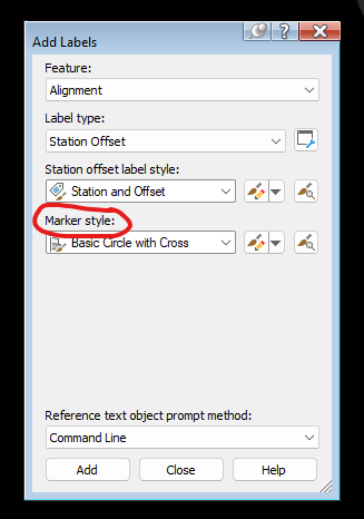 Solved: Drag the label with marker - Autodesk Community