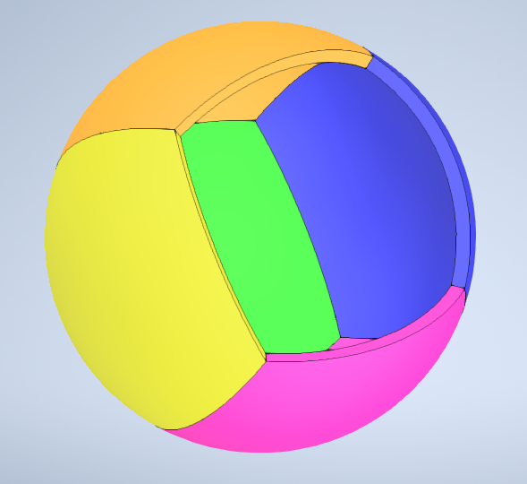 Solved: square project cut-out onto a sphere - Autodesk Community