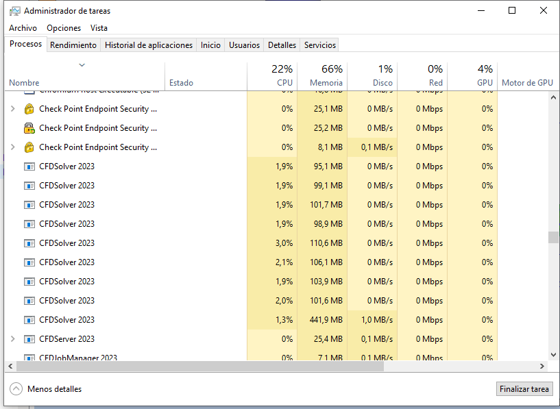 Solver computer-how to increase the usage of CPU - Autodesk Community