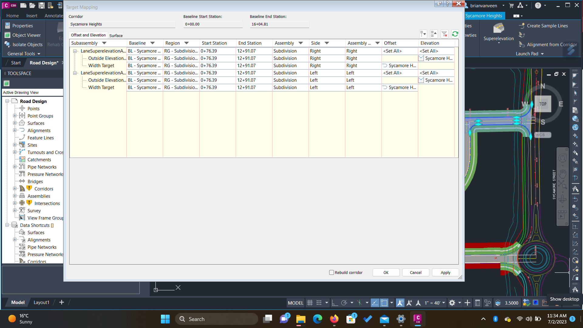 Solved: Surface Modeling for Infrastructure Design / Sidewalk Design - Autodesk Community