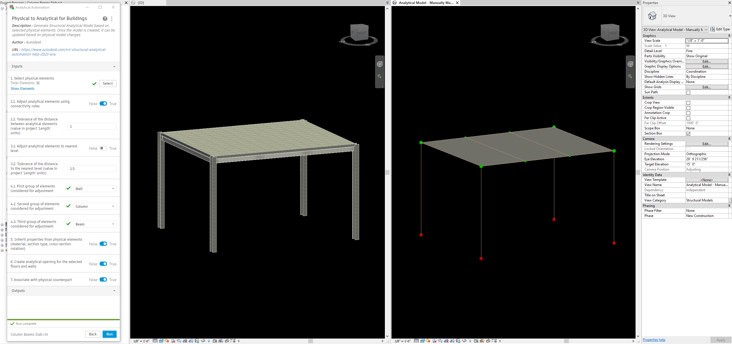 Solved: Revit 2023 - Analytical Automation - Failing to snap to nearest level - Autodesk Community