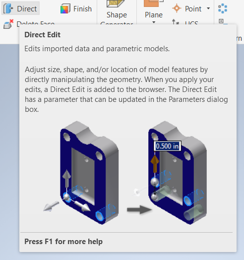 Solved: Edit/Modify assembly sub parts with a .iges or step file - Autodesk Community