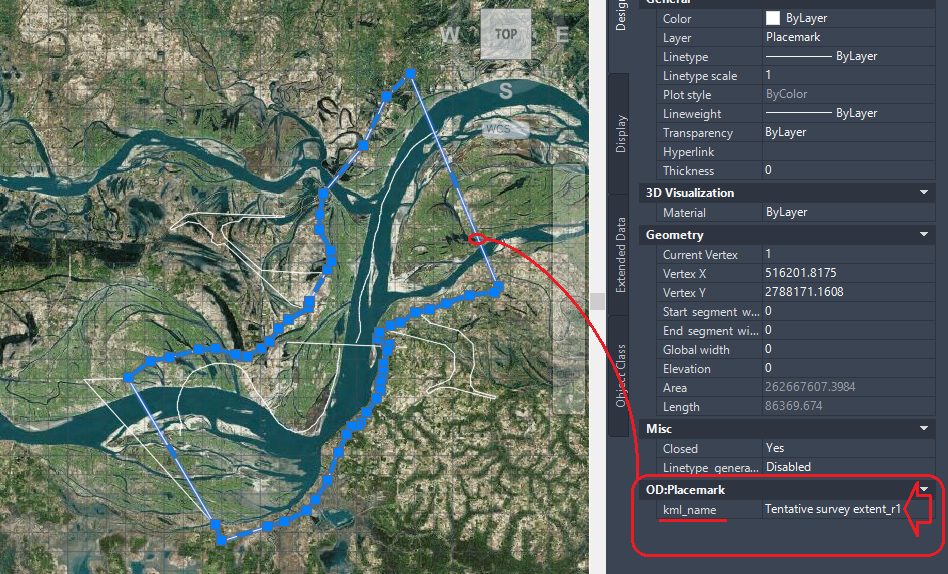Solved Importing Kml Line Into Autocadcivil3d Autodesk Community 