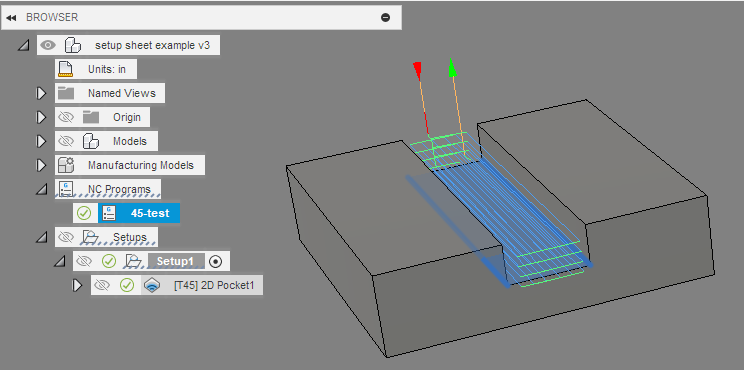 Solved: Setup Sheet Showing Tool Paths - Autodesk Community