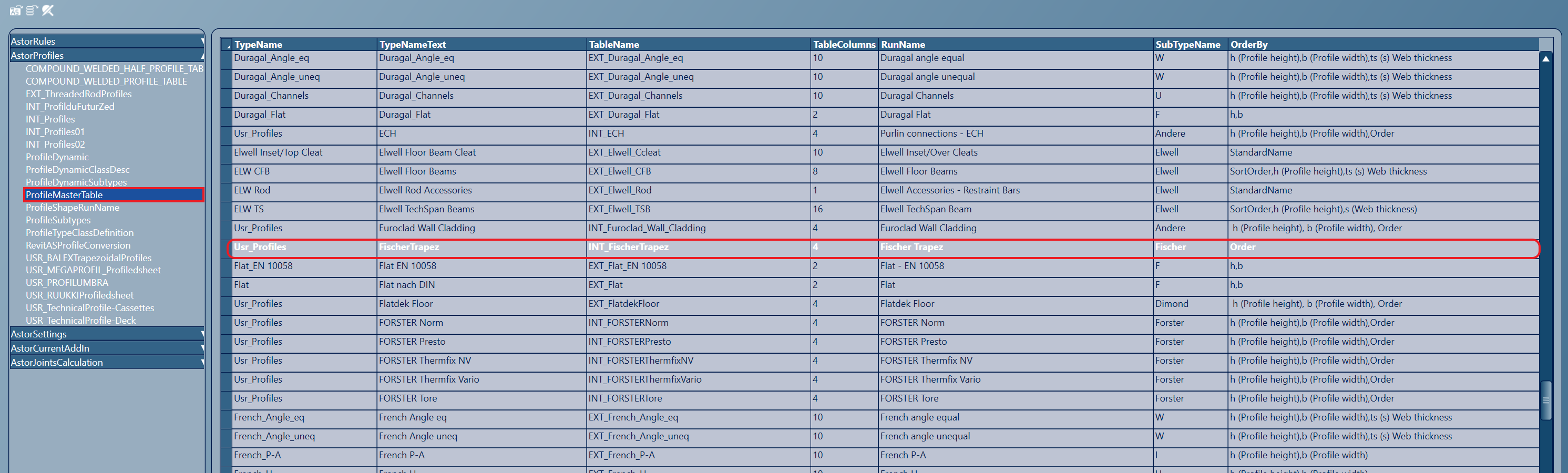 Unable to access FischerTRAPEZ cladding profiles in "Create cladding" command. - Autodesk Community