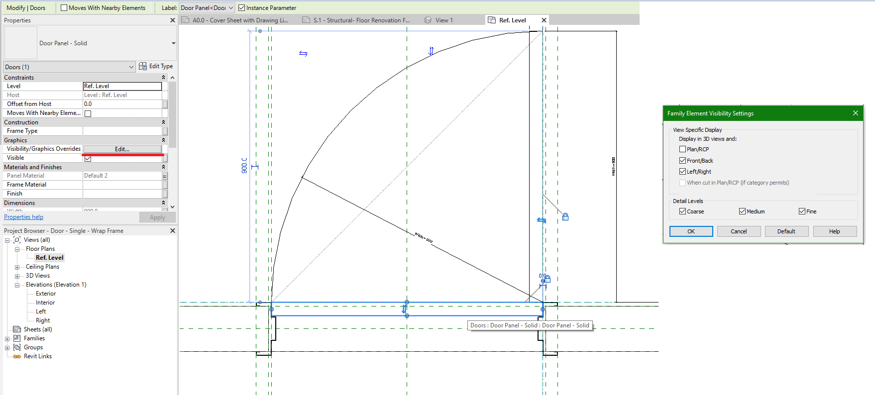 Solved: Varying Door Panel Lengths - Autodesk Community