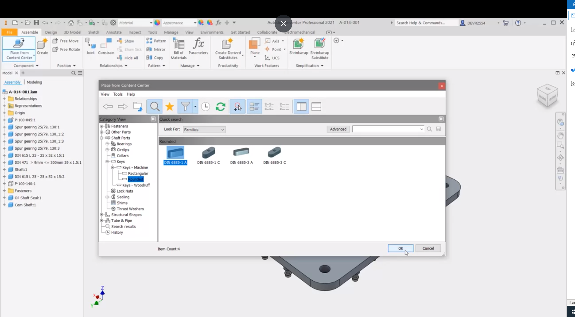 Solved: DIN 6885-1 A - Autodesk Community