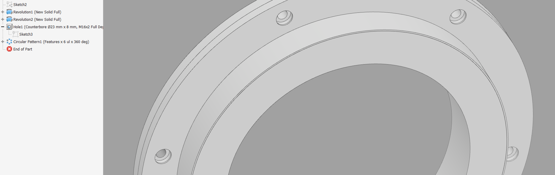 Solved: Not display thread in model when pattern hole - Autodesk Community