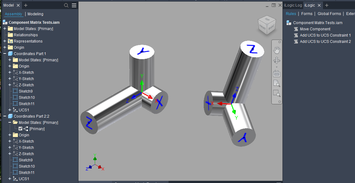 Solved Orient Two Ucs Together Autodesk Community