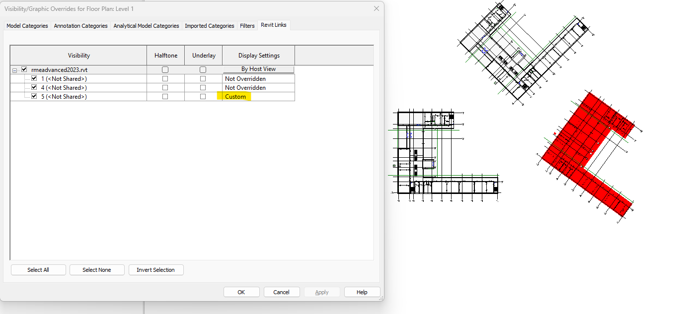 Solved: Override Display Settings for this Instance - Autodesk Community