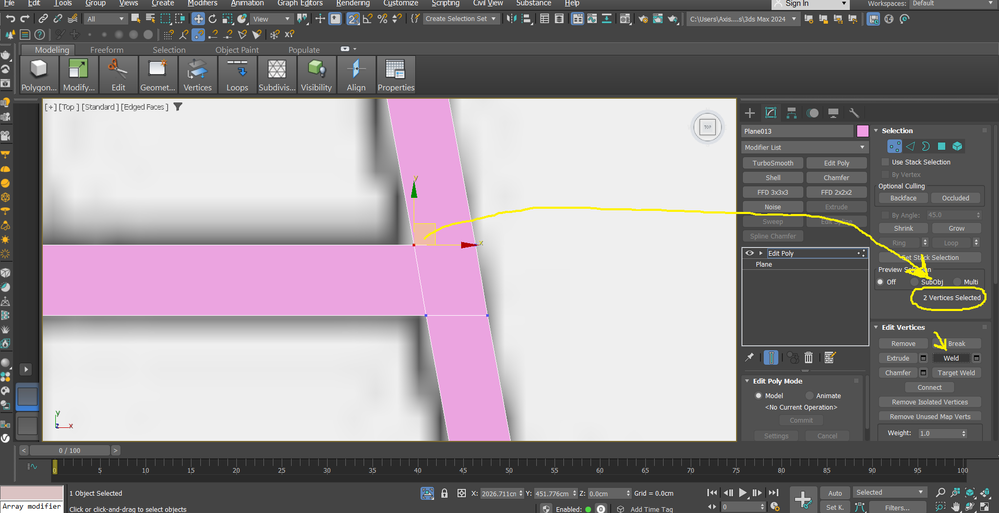 Solved: Welding vertices - Autodesk Community