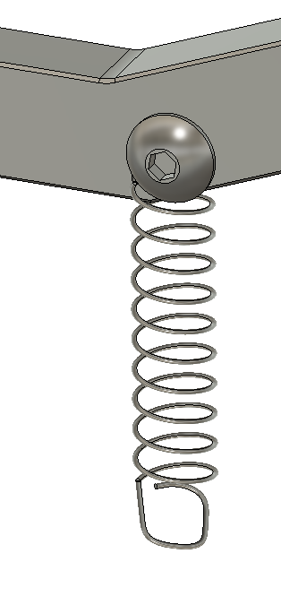 Solved: Cannot see springs in 2D Drawings. Is there a setting ...