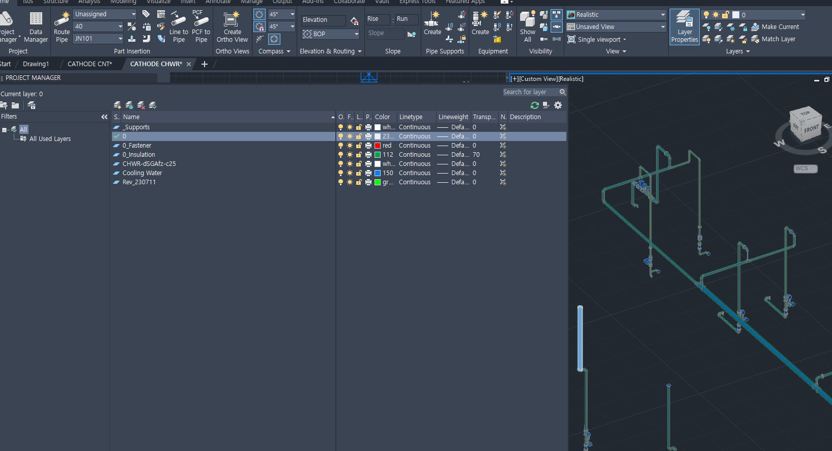 Solved: insulation color auto setting - Autodesk Community