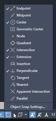 Toggle Snap Types - Autodesk Community