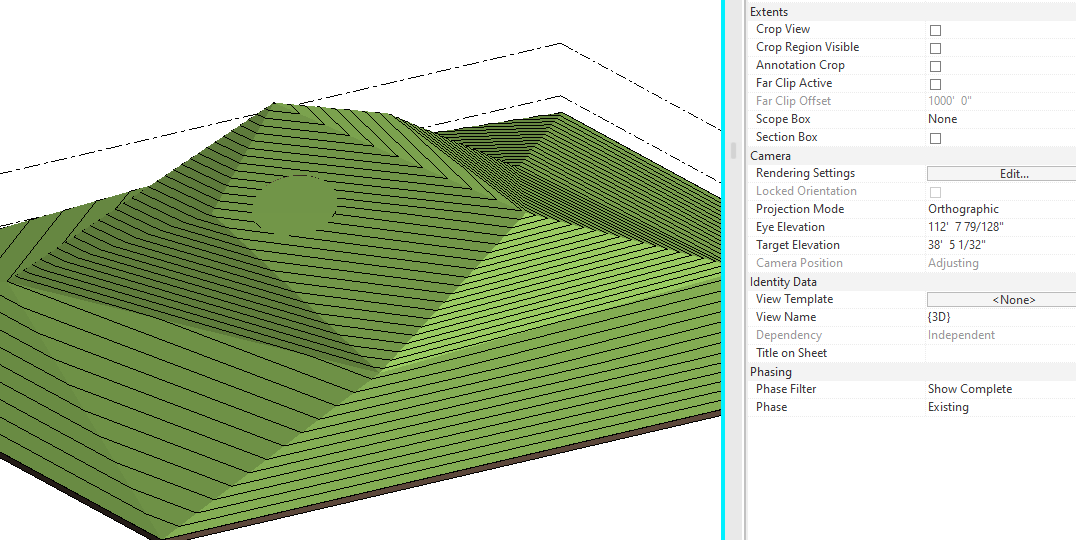 Solved: void in toposolid showing in previous phase - Autodesk Community