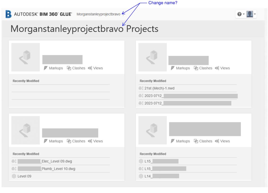 Rename Bim360 Hub Autodesk Community