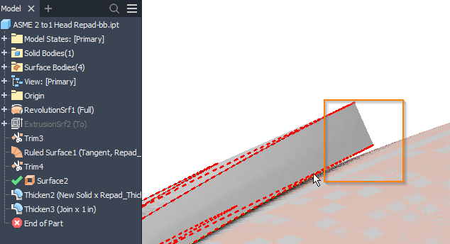 Solved: Elliptical Surface extend problems - Autodesk Community