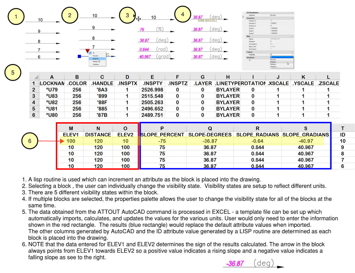 slope (or angular) dimension with percentage as the unit - Autodesk ...