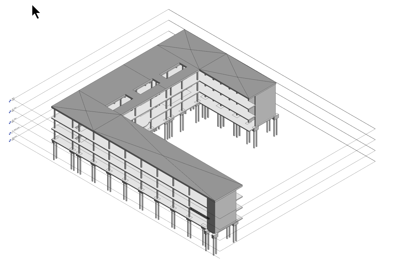 Solved: How can I show levels on the front face of my model in 3D view - Autodesk Community