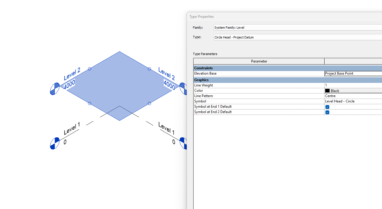 Solved: How can I show levels on the front face of my model in 3D view ...