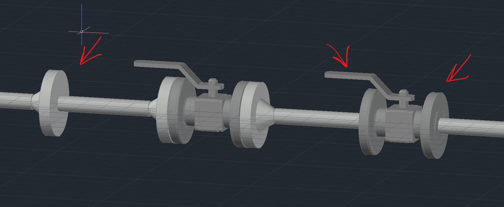 Solved: New Spec issues, Trying to automatically connect Flange to valve and flange to flange ...
