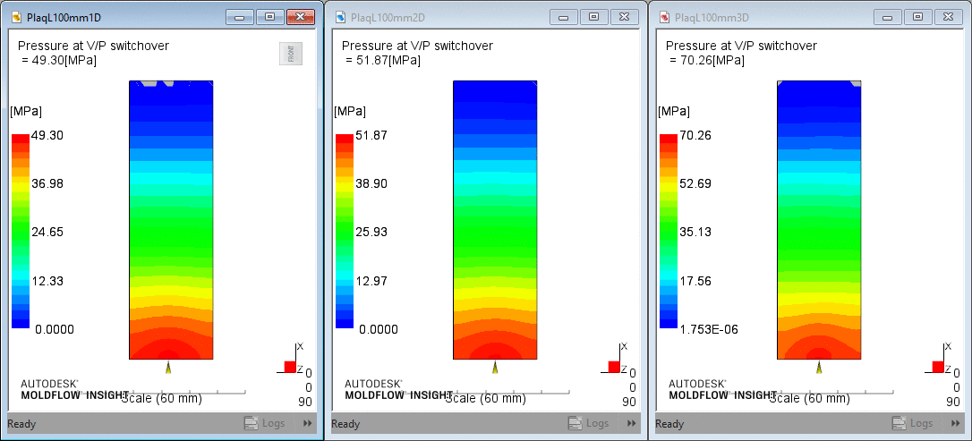 Solved: Dual domain mesh and 3D mesh of the same geometry gives totally different results in ...