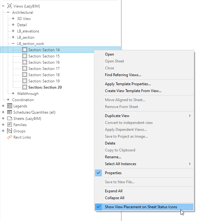 revit 2024 blue frame icon next to floor plans and elevations in ...