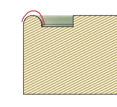 Solved: best and neatest way to machine a top face half round radial ...