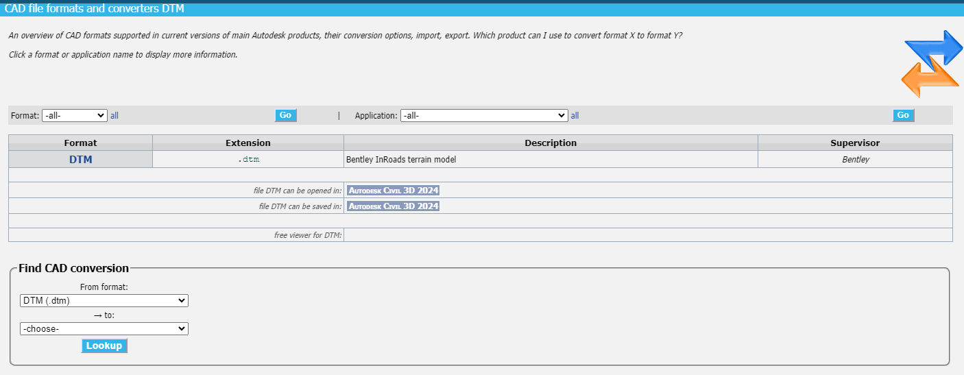 Open or Import .dtm file extension - Autodesk Community