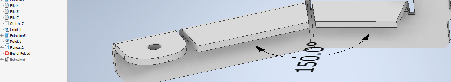 Solved: Error: Sheet Metal: Flange Creation failed. Not a valid sheet metal edge: adjacent face ...