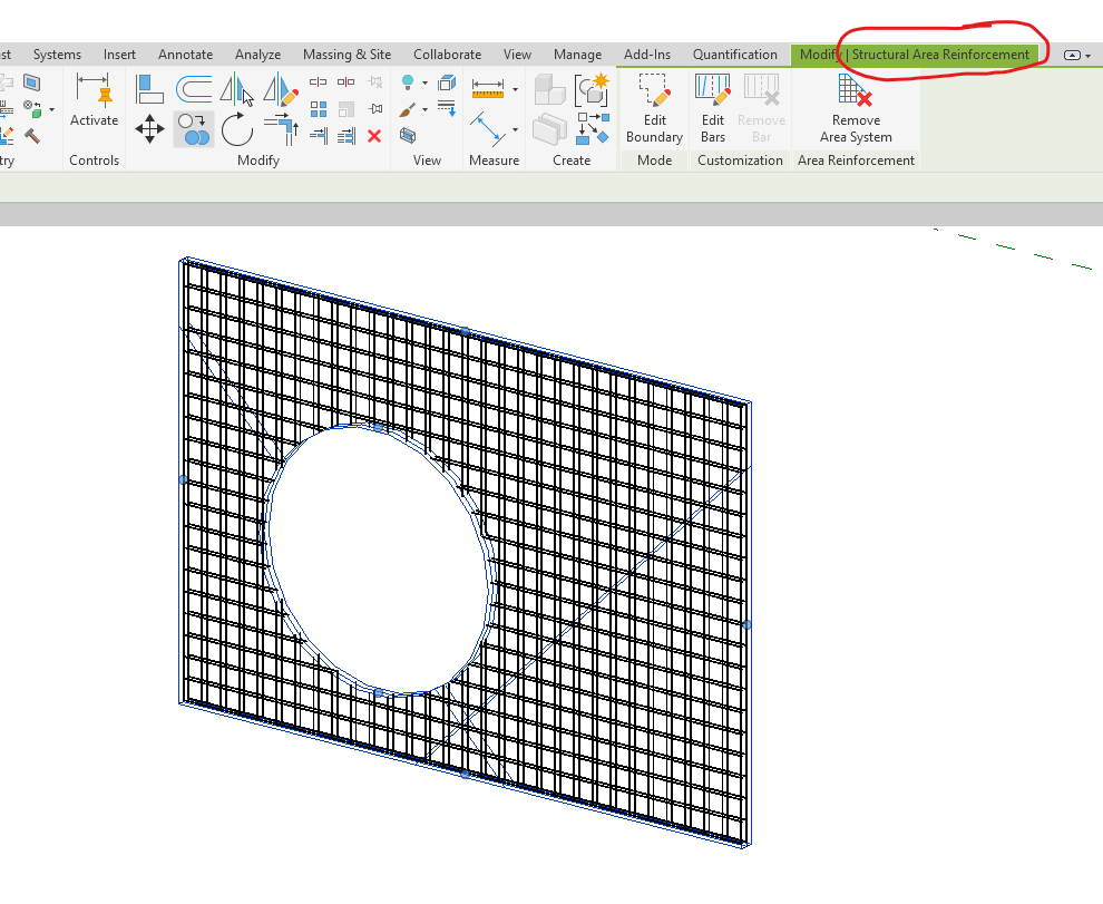 Rebars cannot be cut with a Void opening . How to model rebars around an opening - Autodesk ...