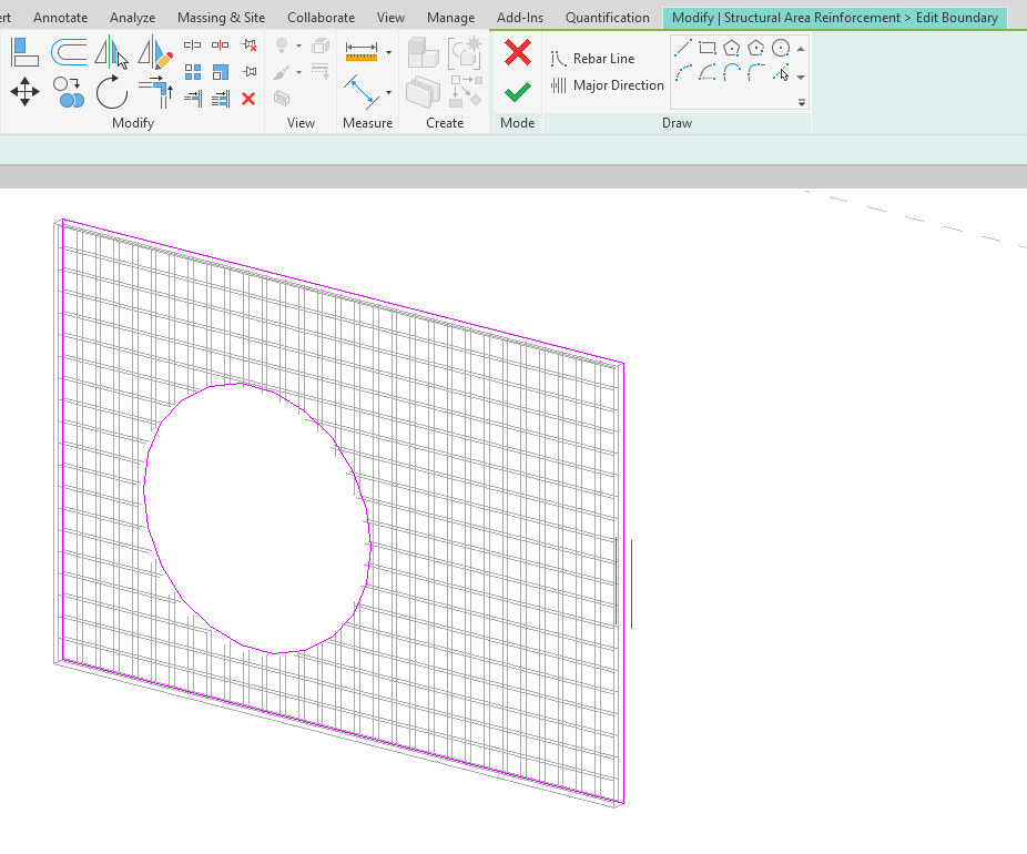 Rebars cannot be cut with a Void opening . How to model rebars around an opening - Autodesk ...