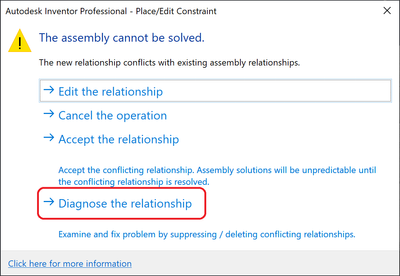 Improvement Needed - Constraint Error Reports - Autodesk Community