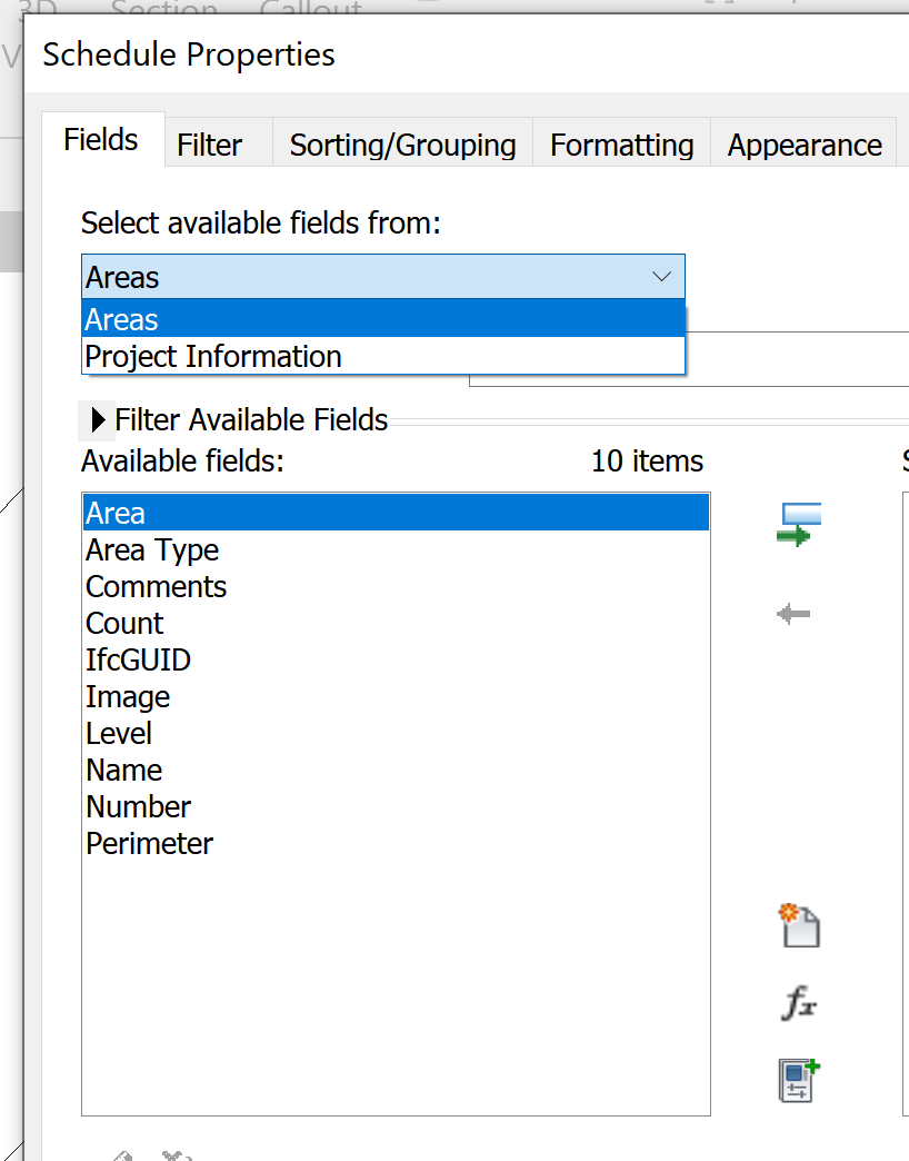 Combine categories in one schedule? - Autodesk Community