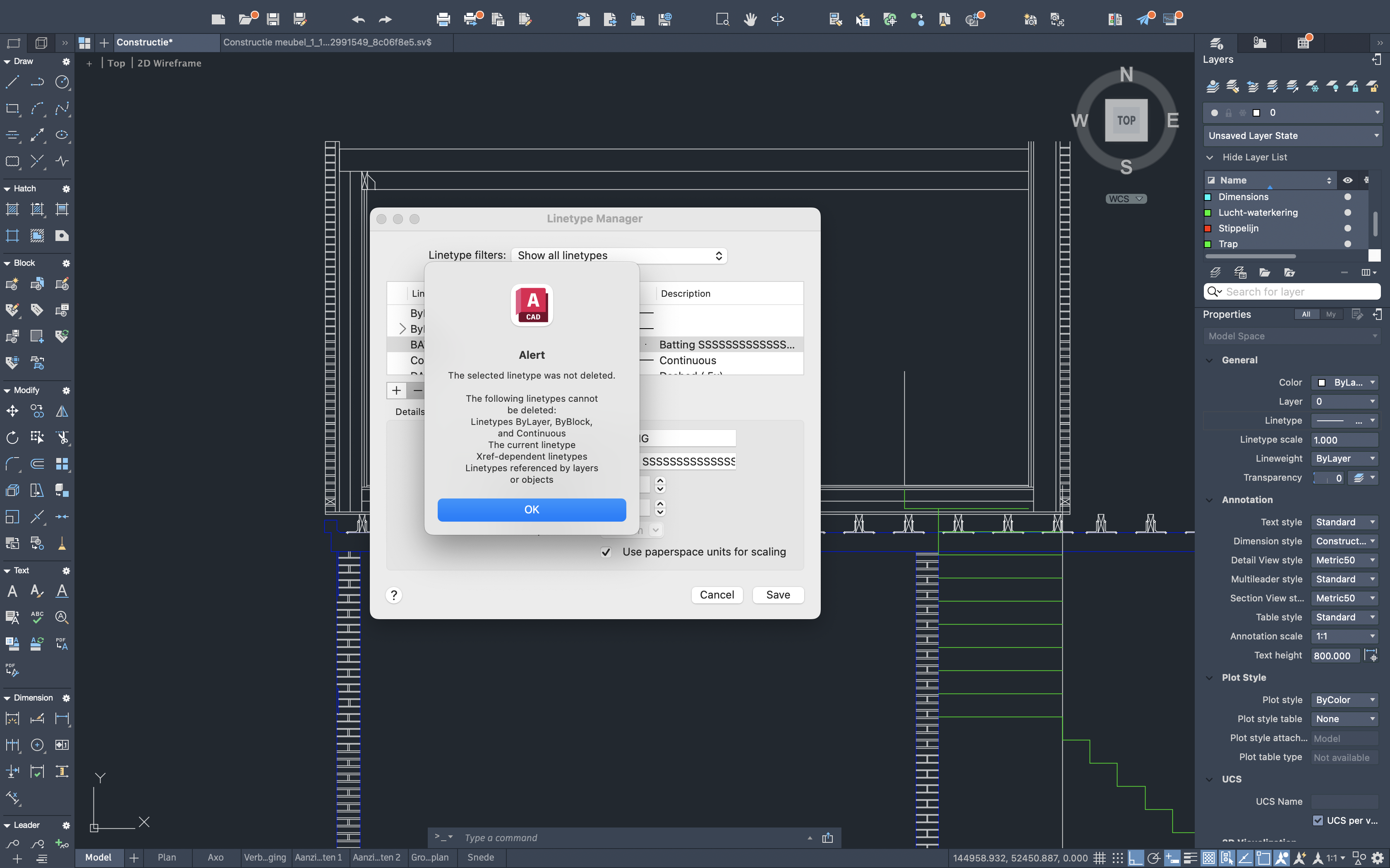 How can I change the appearance of a linetype? - Autodesk Community