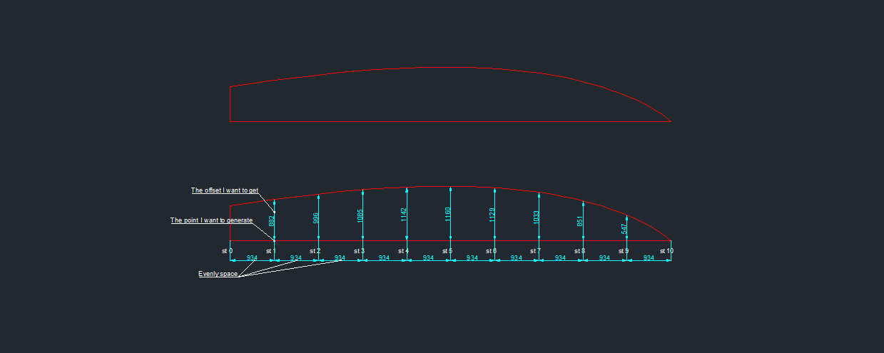 Can I get an Autolisp program to measure the distances between line and curve? - Autodesk Community