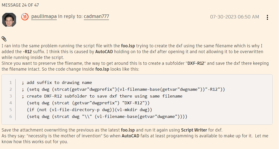 Solved: stop command in script - Autodesk Community