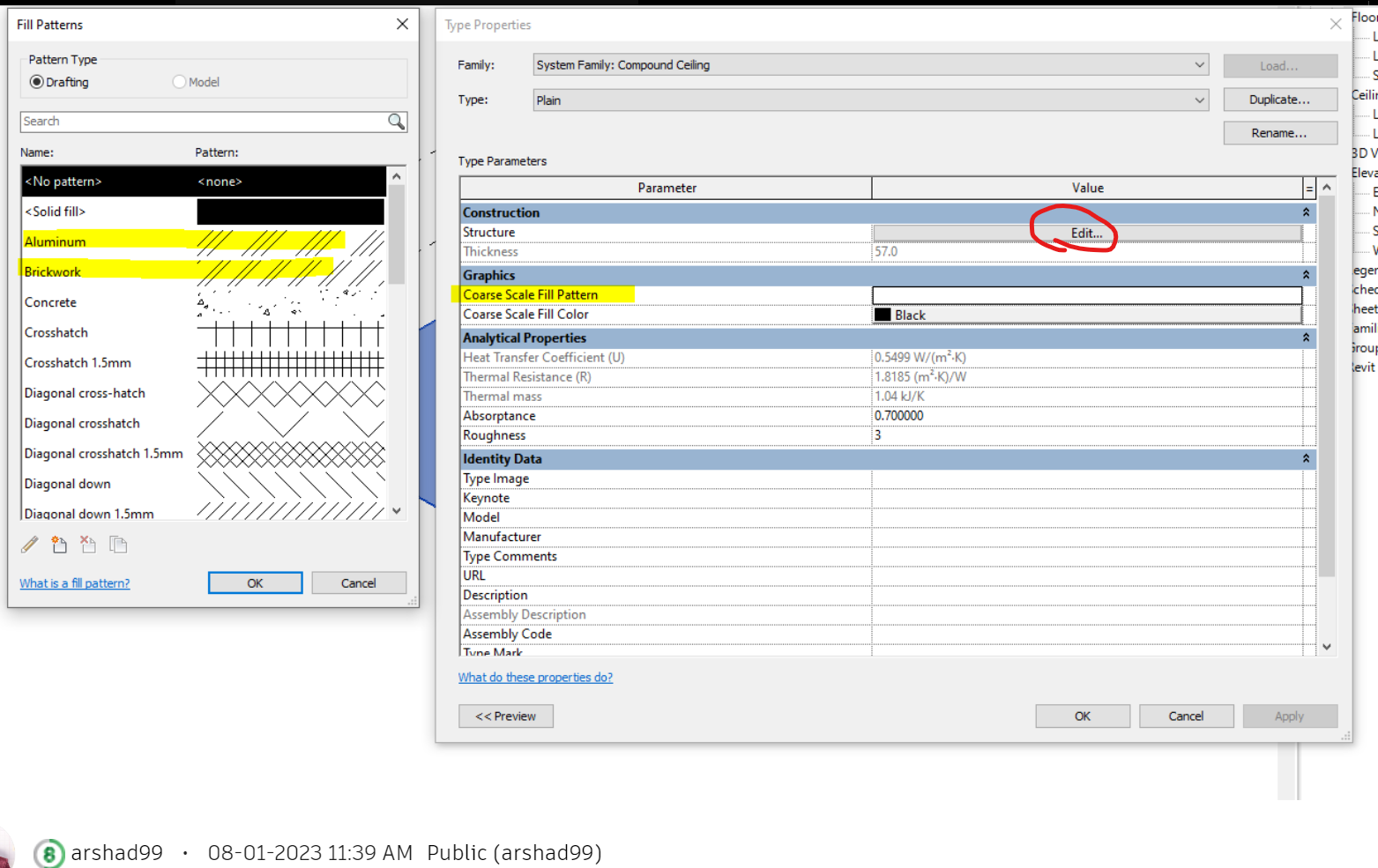 Is there a way to get the patterns of an object from code? (C# ...