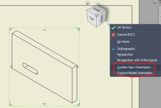 Solved: Base and Projected View Label Name to match Orientation Name - Autodesk Community
