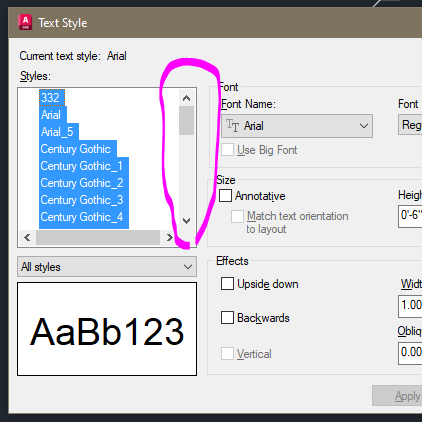 Solved: Modifying Annotation Text Height Not Working - Autodesk Community