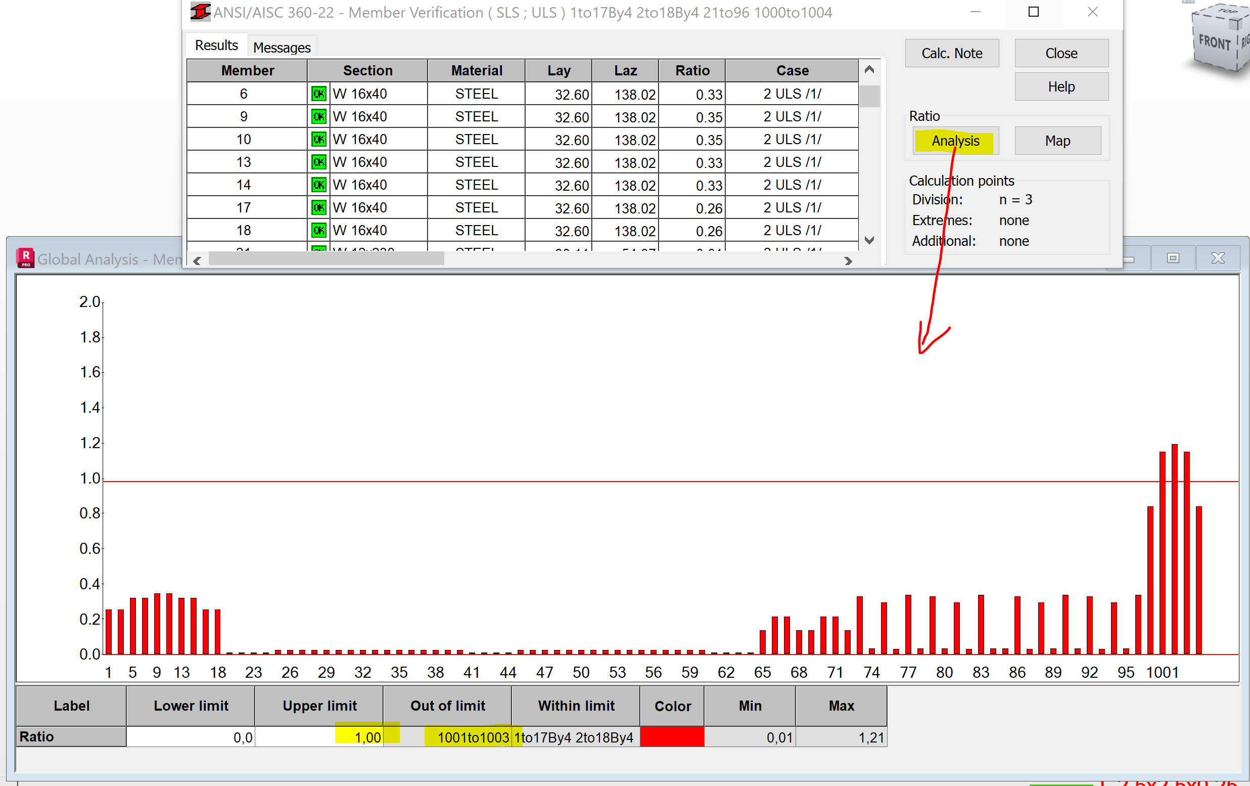 Solved: Select all members for which code check not ok - Autodesk Community