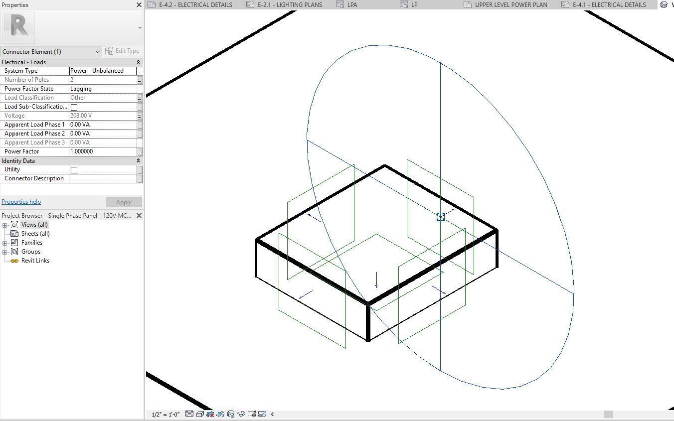 Solved: 120/208V single phase Panel - Autodesk Community